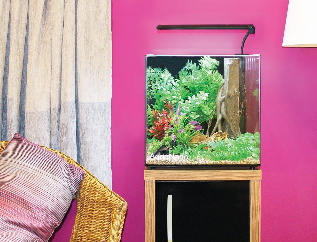 Aqua One 40 AquaNano 55L Complete Tropical Glass Aquarium Set 40cm NO ...