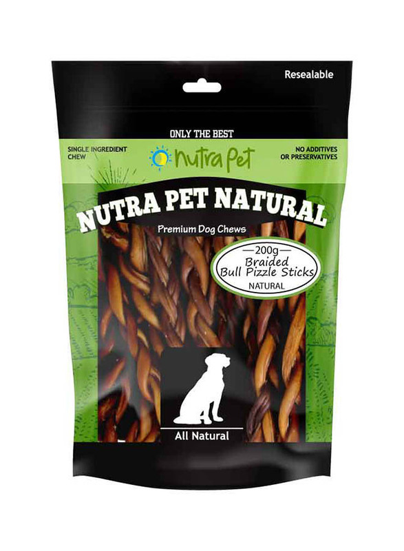 Nutrapet Bully Braided Stick 250G